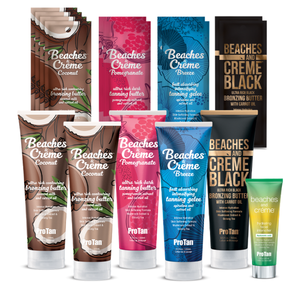 Pro Tan Beaches and Creme Intro Kit 2026