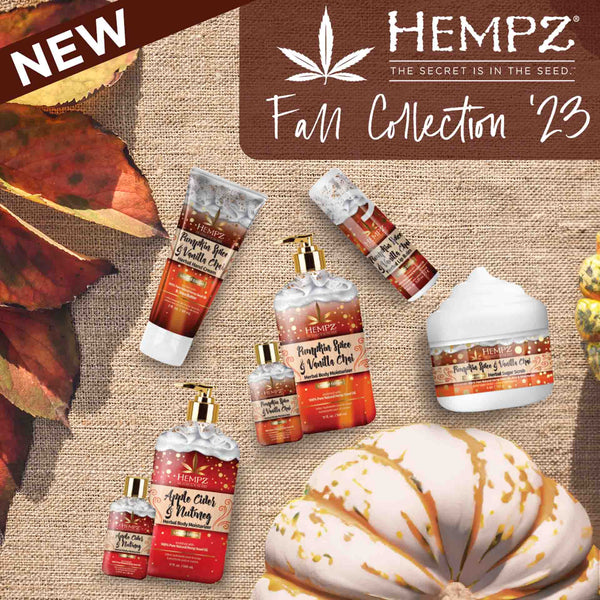 Hempz Pumpkin Spice & Vanilla Chai Moisturizer 2.25 OZ. (3 Pack)