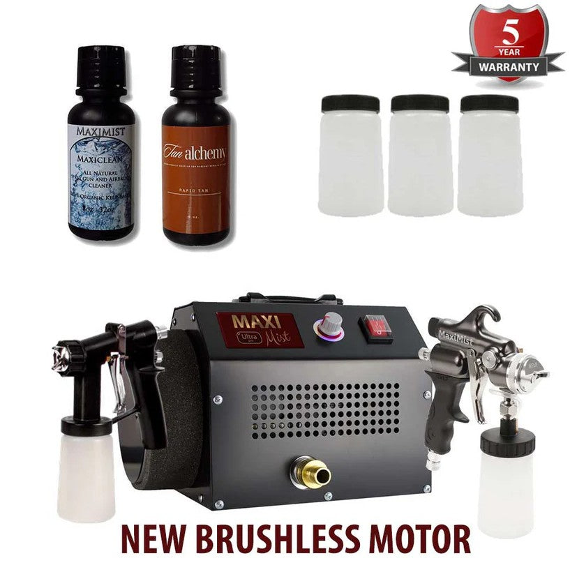 MaxiMist Elite Ultra Brushless Pro Plus Spray Tanning System – Sun ...
